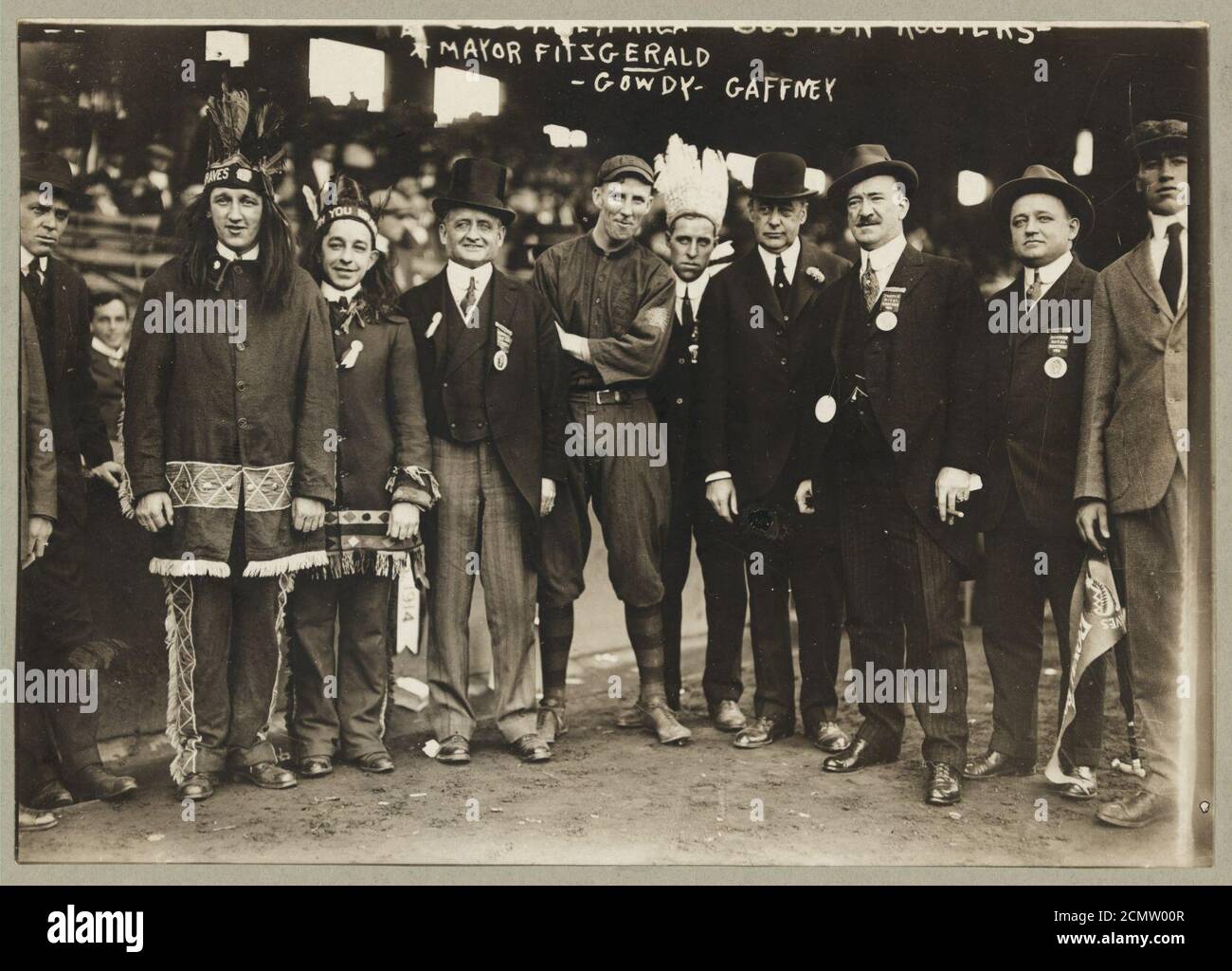 John Francis Fitzgerald, mayor of Boston, full-length portrait ...
