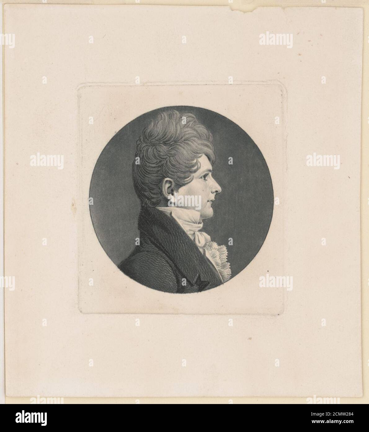 John Garland Mosby, head-and-shoulders portrait, right profile Stock ...