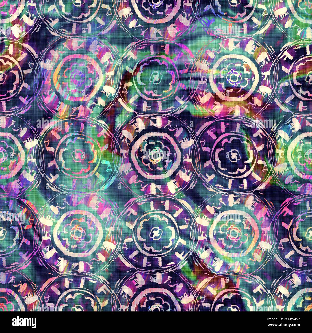Blurry rainbow glitch artistic floral texture background. Irregular ...