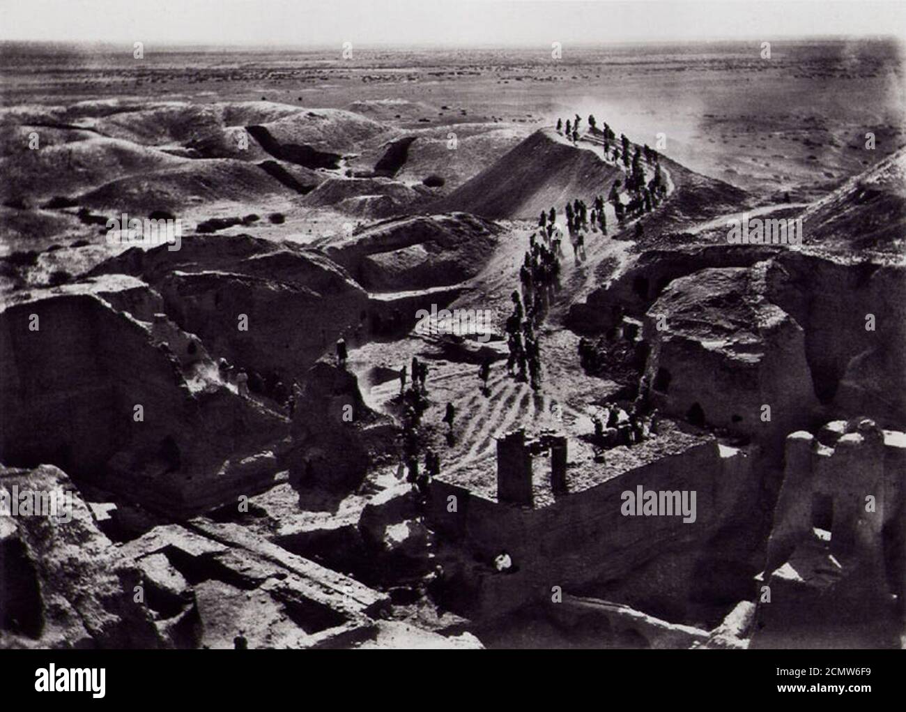 John Henry Haynes. Excavations at the temple courtyard at Nippur c ...