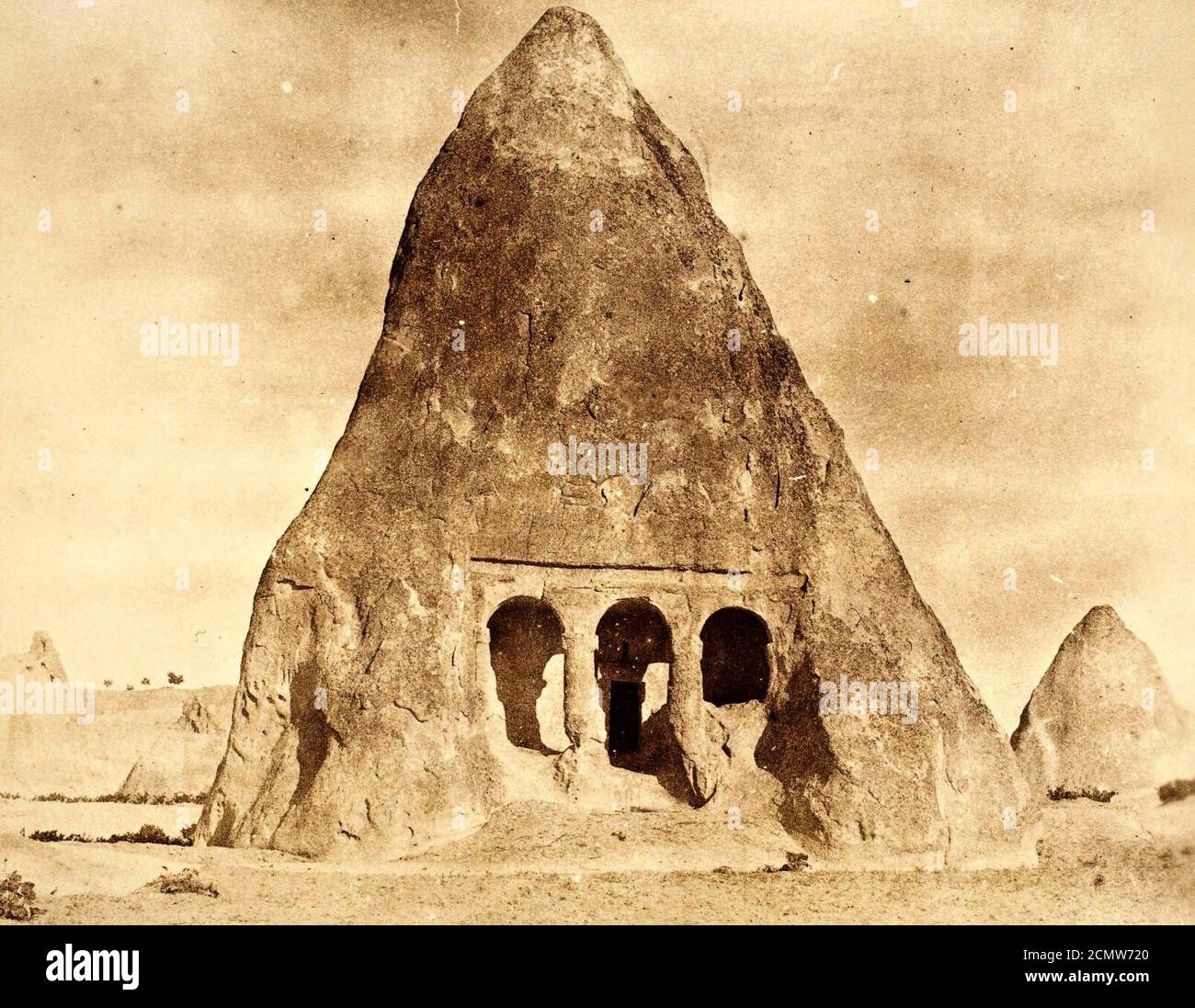 John Henry Haynes. Sepulchral cone, Mantcheani (id.13993444 Stock Photo ...