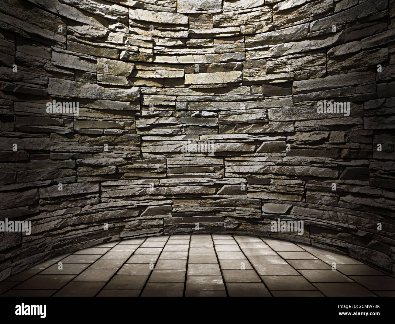 Interior room in the style of grunge light effect Stock Photo - Alamy