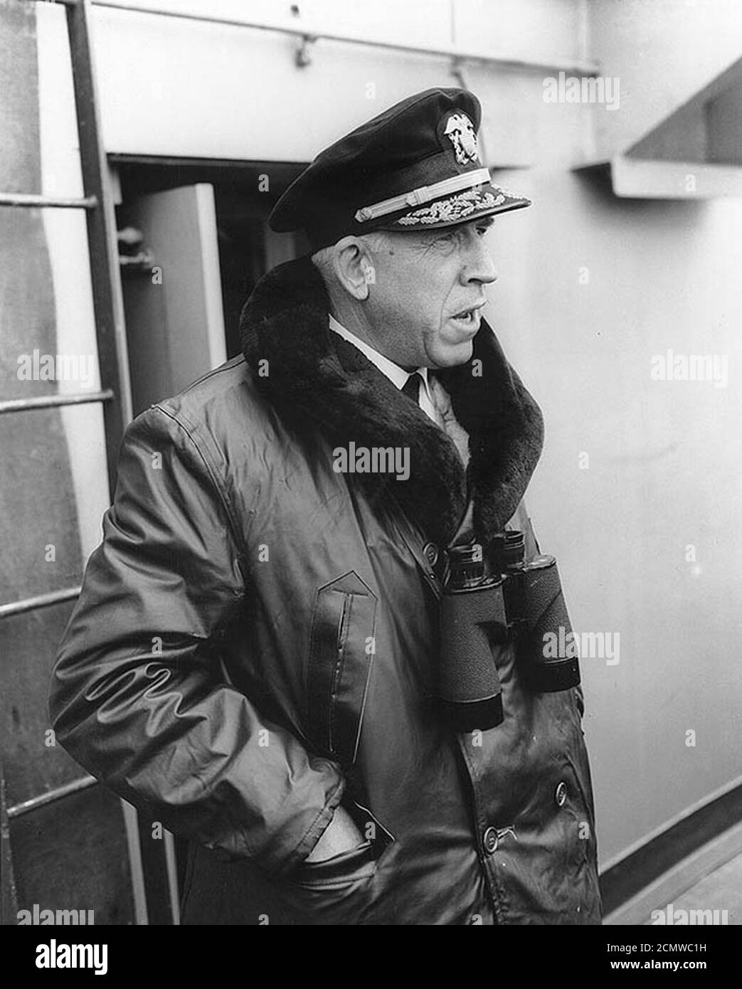 John L Hall Jr during Normandy Stock Photo - Alamy