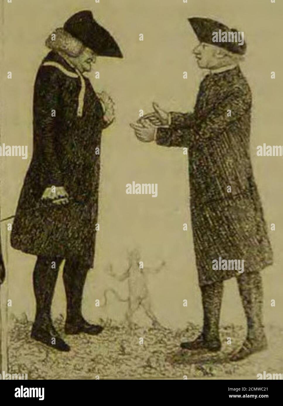 John Kay Lord Monboddo and Dr Hutton (page 468 crop) (cropped Stock ...