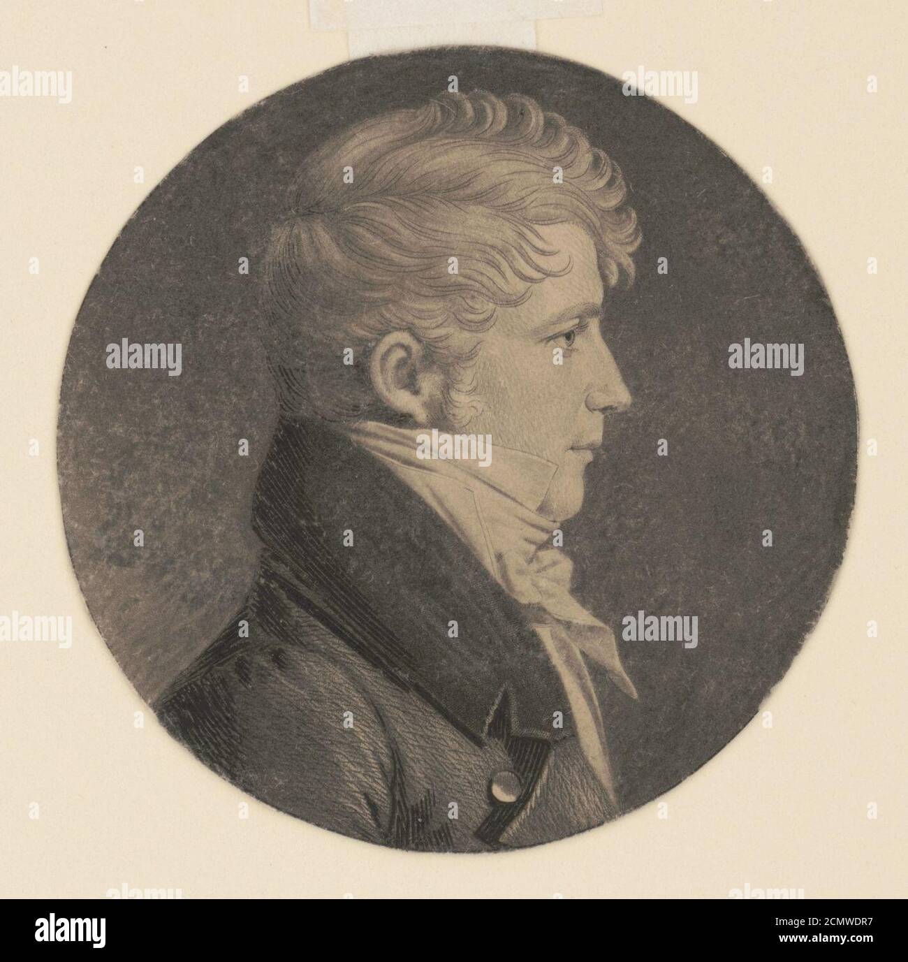 John Leeds Kerr, head-and-shoulders portrait, right profile Stock Photo ...