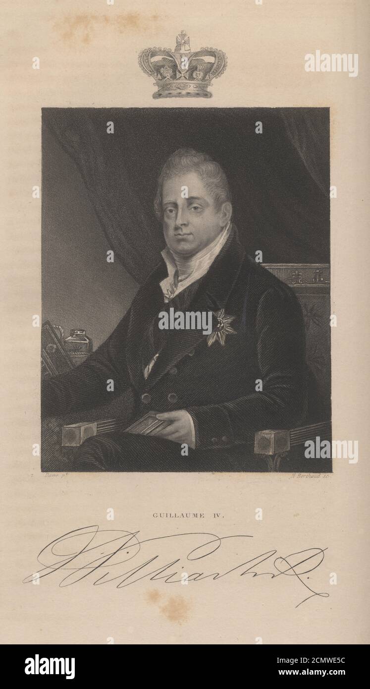 William Iv Of The United Kingdom High Resolution Stock Photography and ...