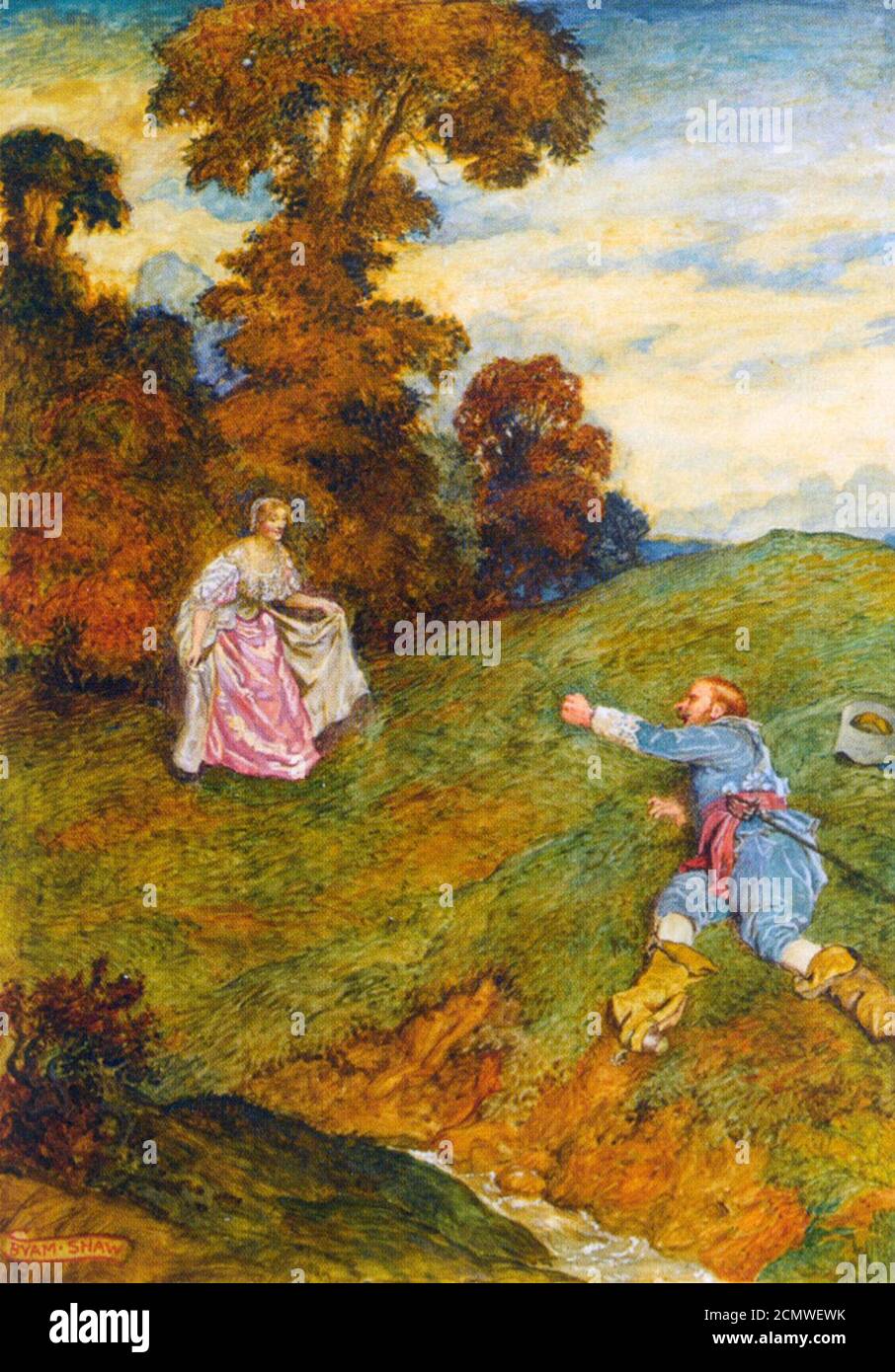 John Liston Byam Shaw 015 Stock Photo - Alamy