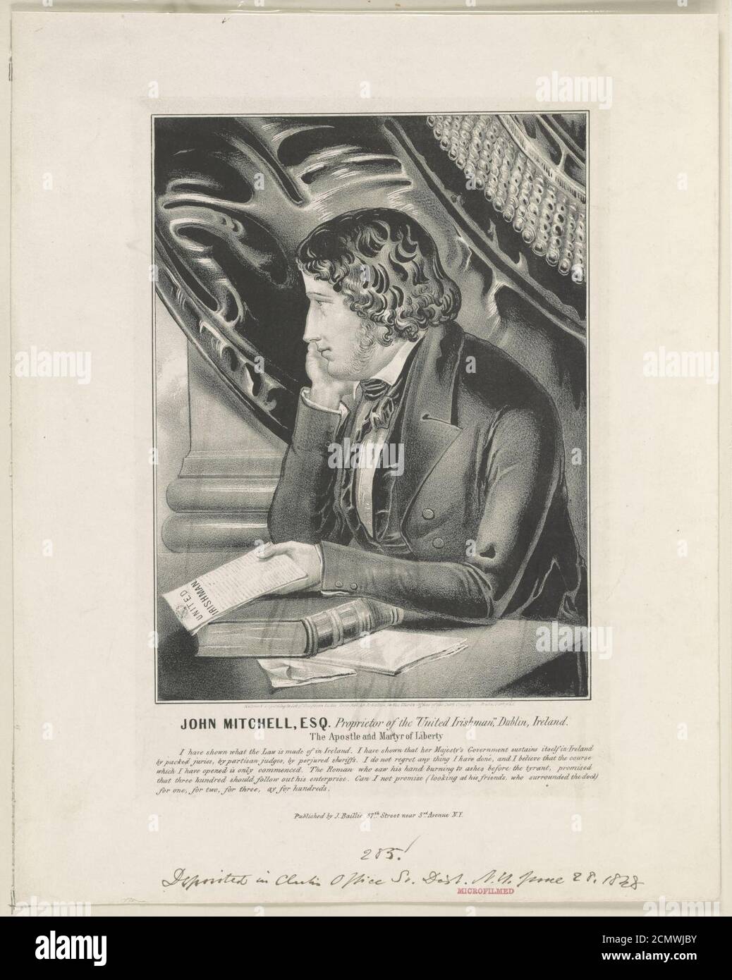 John mitchell united irishman hi-res stock photography and images - Alamy