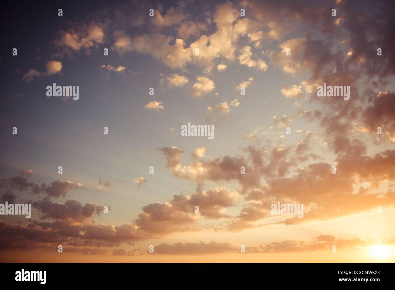 Beautiful dusk sky background Stock Photo - Alamy