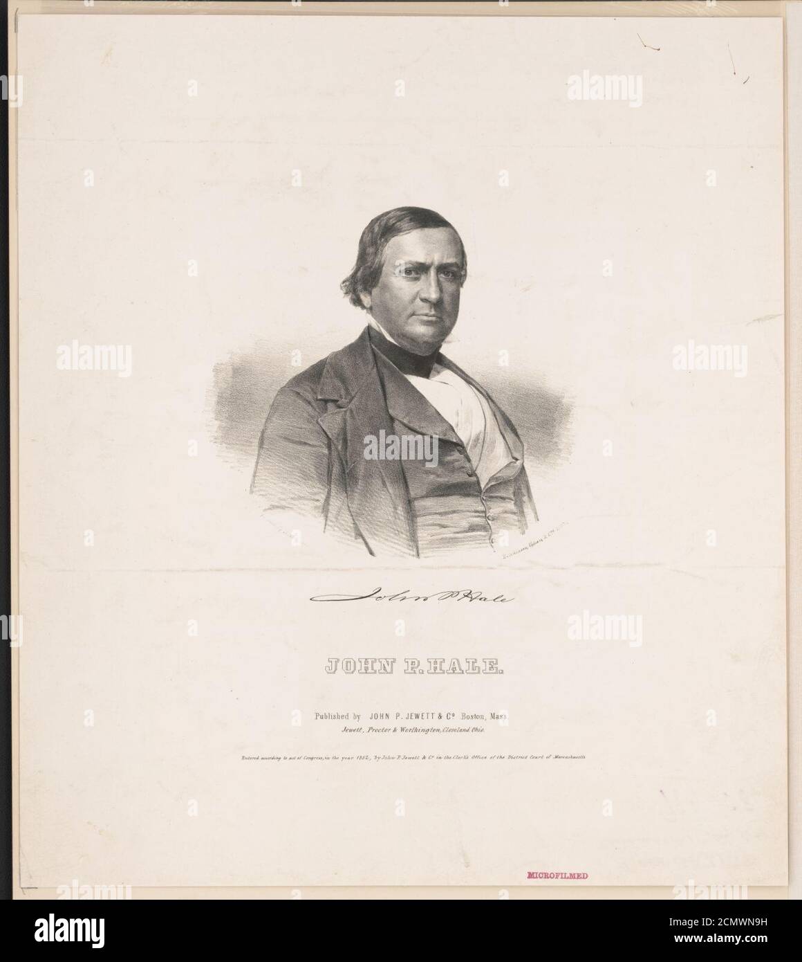 John p hale hi-res stock photography and images - Alamy