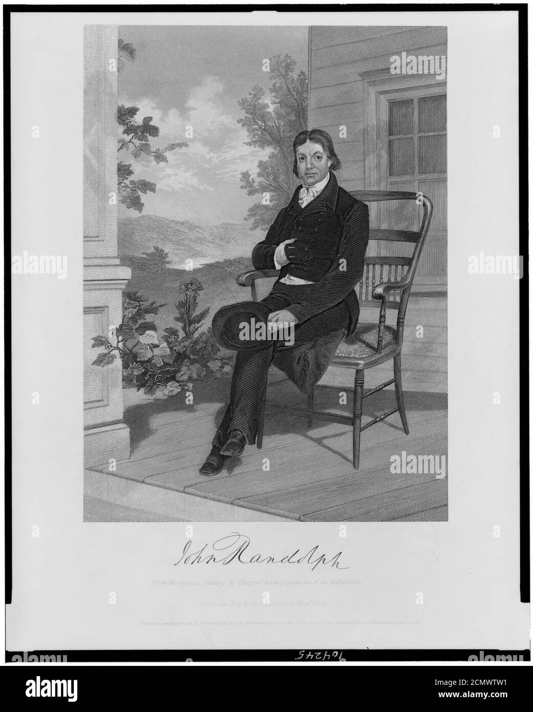 John Randolph - from the original painting by Chappel in the possession ...