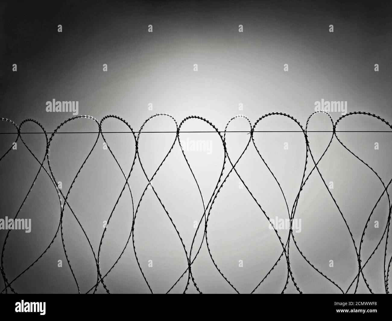 Barbed wire trench hi-res stock photography and images - Alamy