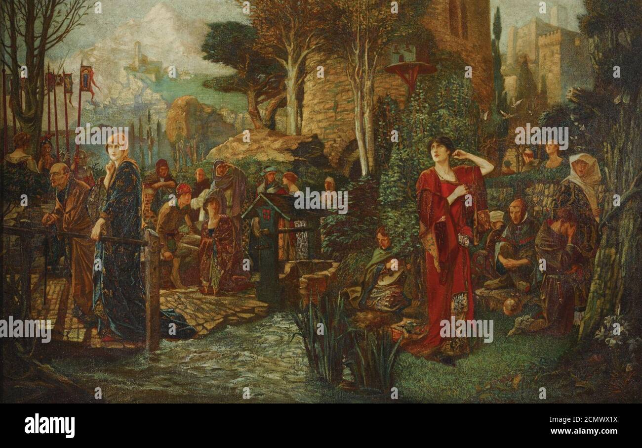 John Riley Wilmer - Piccarda Stock Photo - Alamy