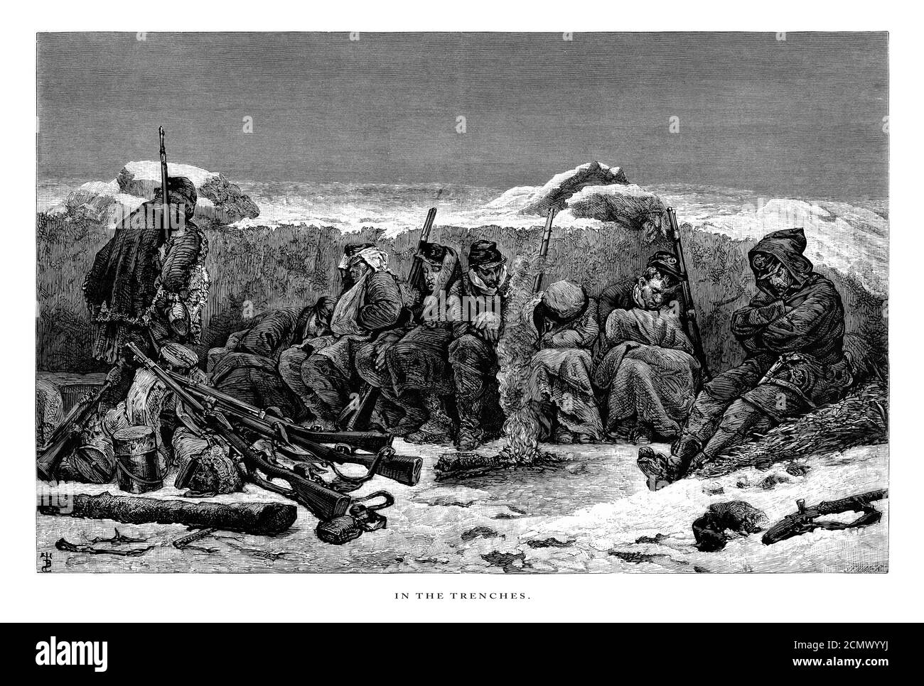 Trenches Cut Out Stock Images & Pictures - Alamy