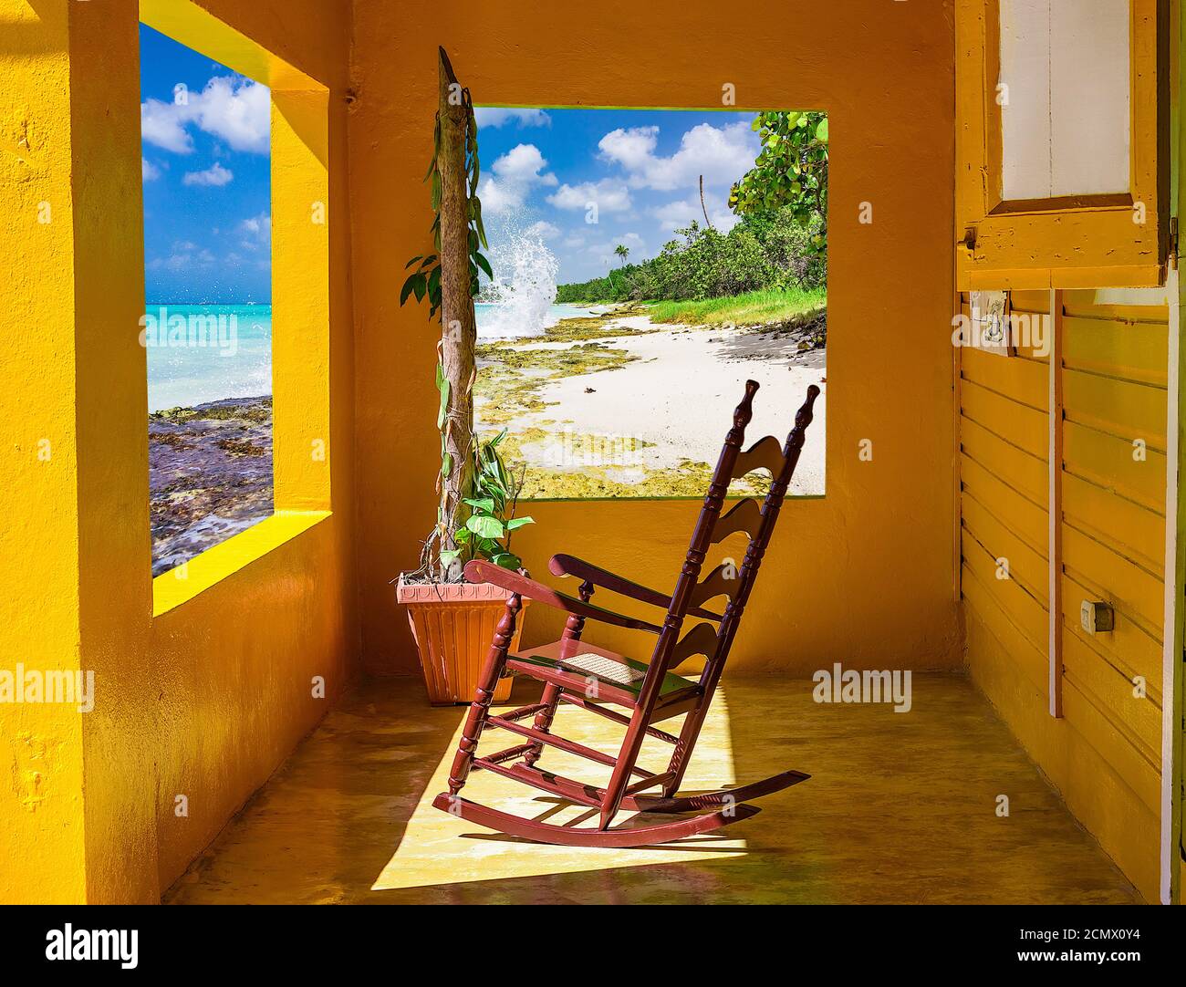 Empty porch swing hi-res stock photography and images - Alamy