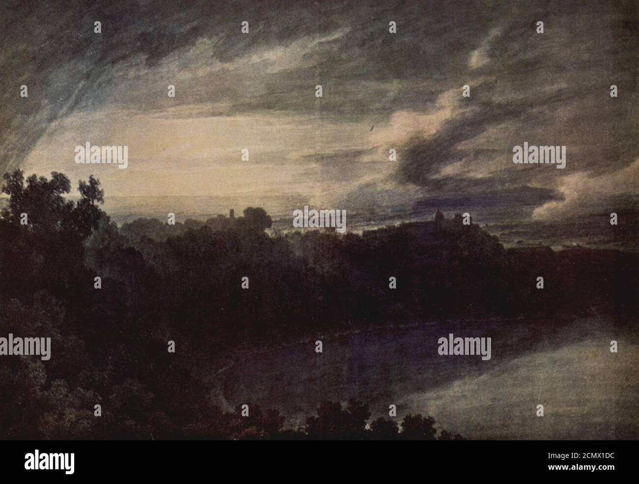 John Robert Cozens 001 Stock Photo - Alamy