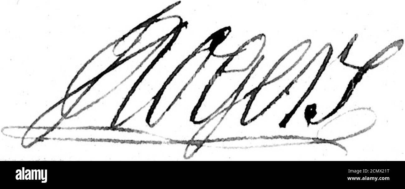 John Rogers signature Stock Photo - Alamy