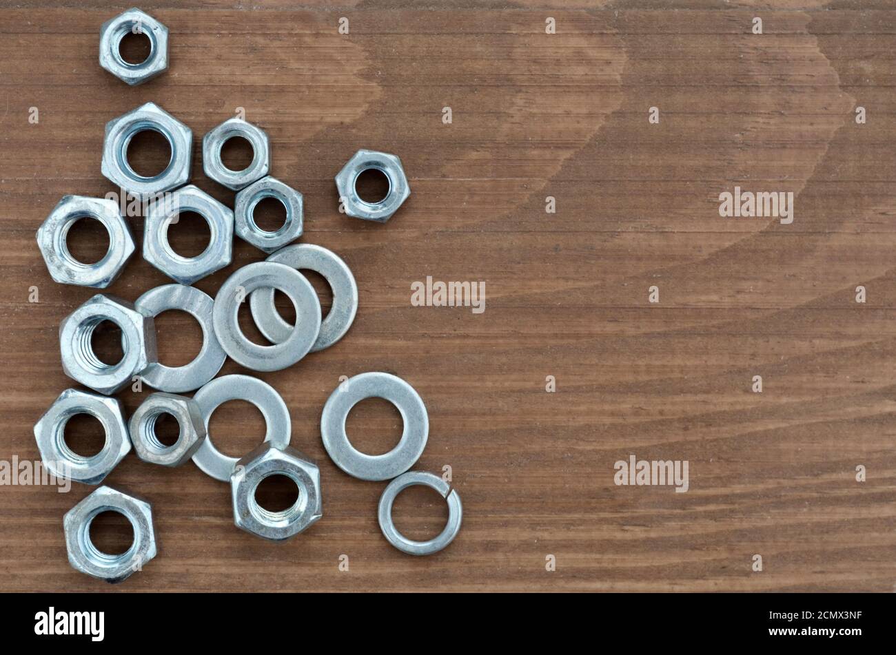 Several various metal fasteners for construction Stock Photo - Alamy