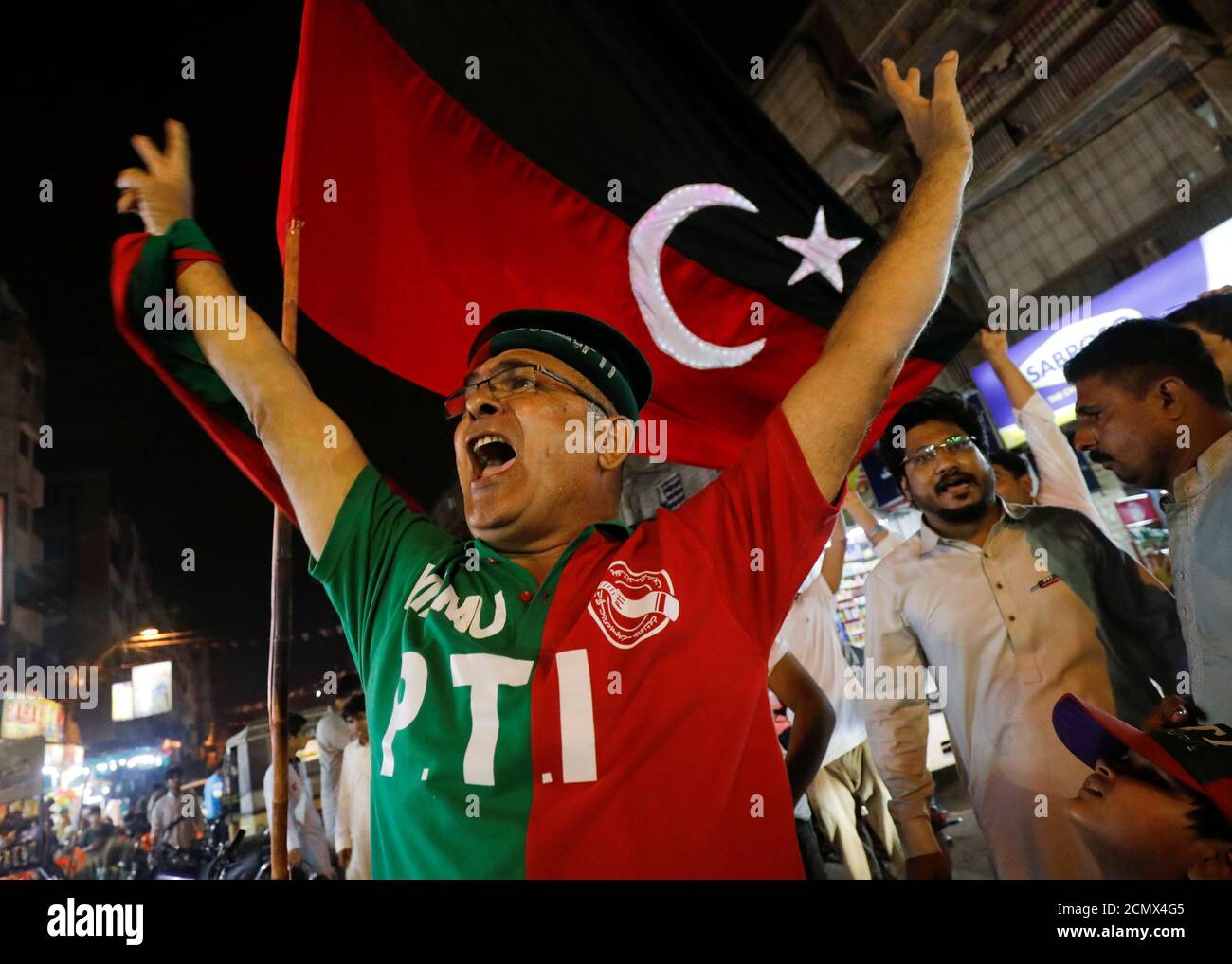 Pti supporters hi-res stock photography and images - Alamy