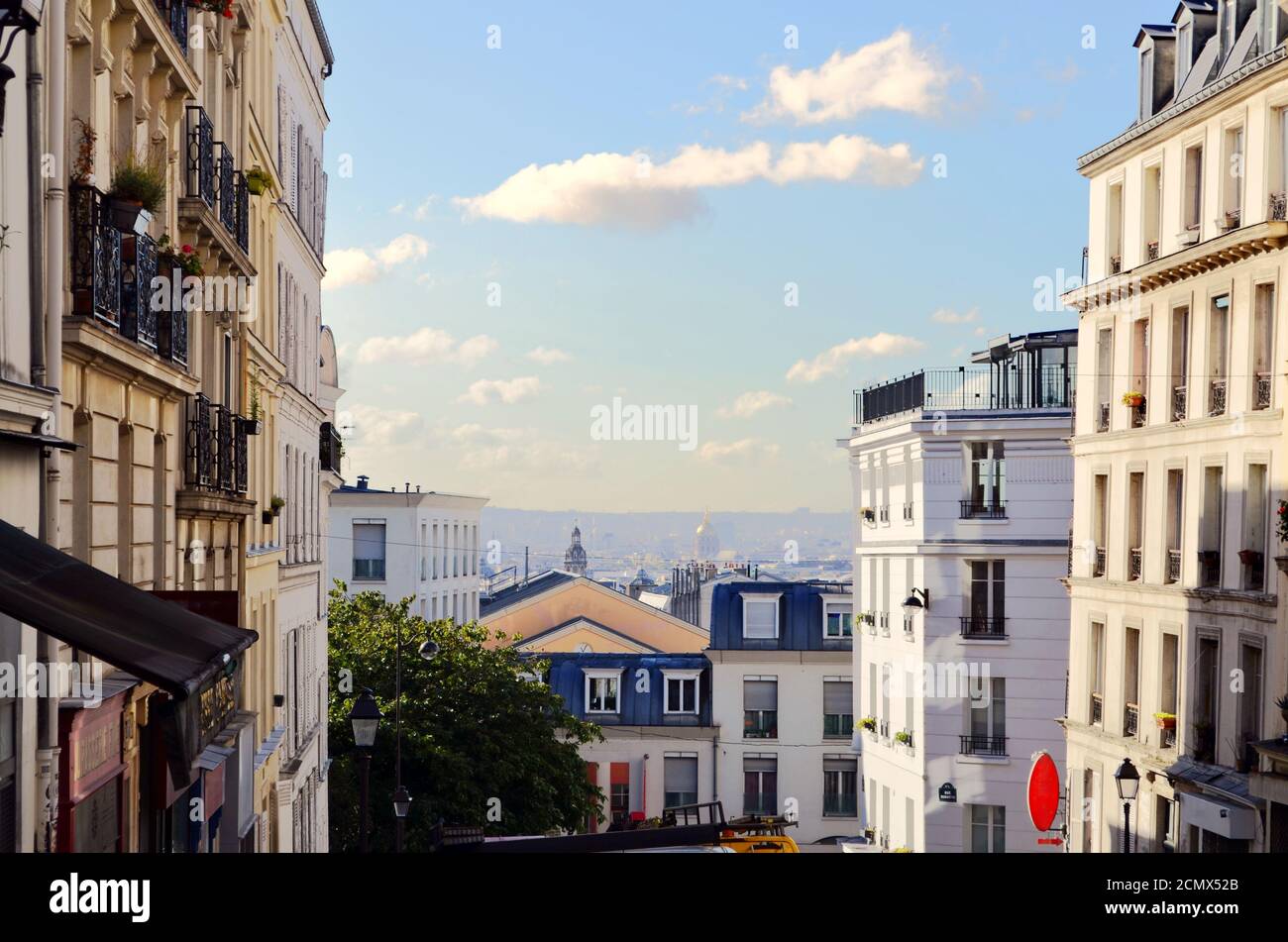 Paris, France - View from Montmartre Stock Photo - Alamy