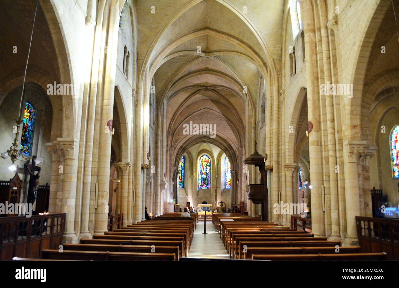 Paris, France - Inside Église Saint-Pierre de Montmartre Stock Photo ...
