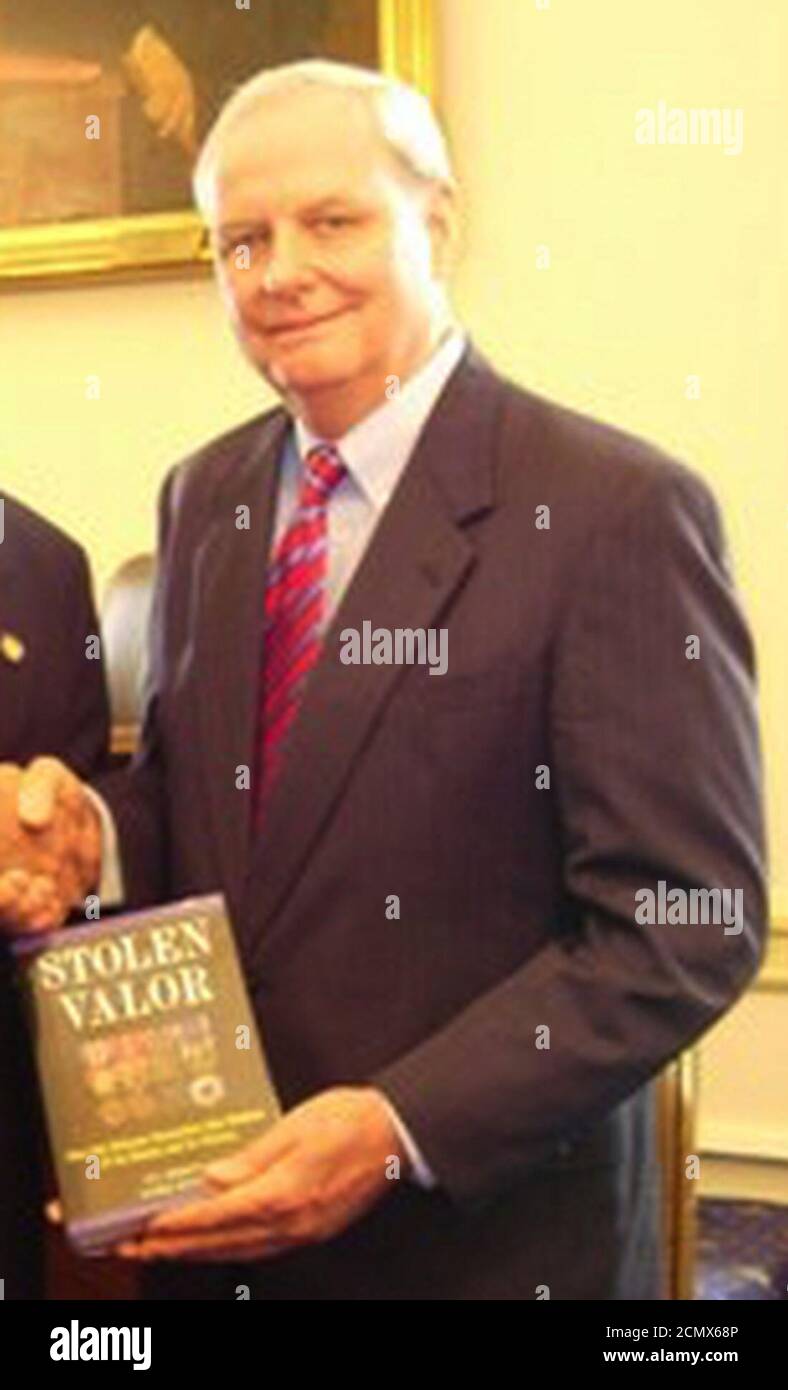 John Salazar and B.G. Burkett crop Stock Photo - Alamy