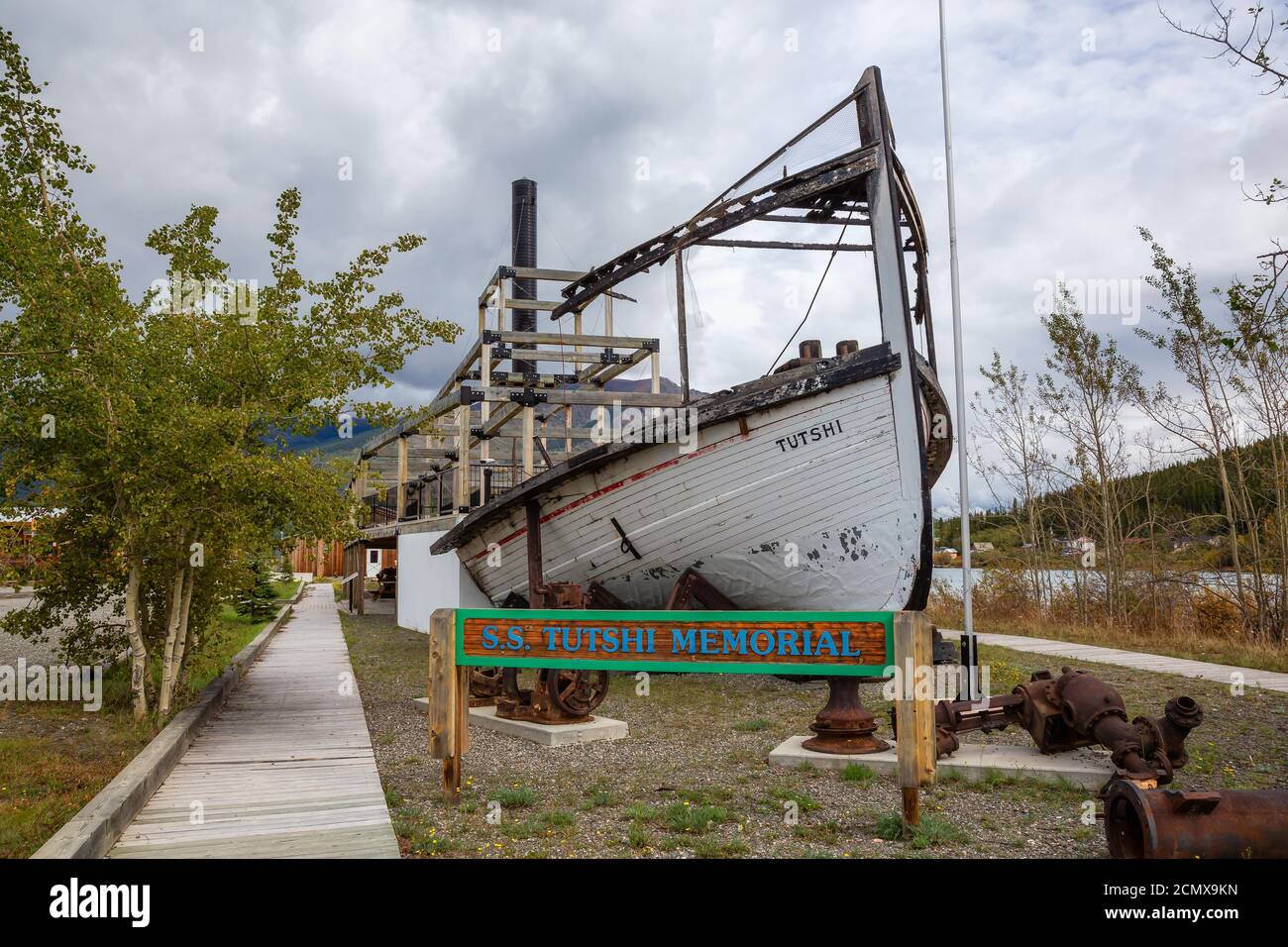 Carcross, Yukon, Canada Stock Photo - Alamy