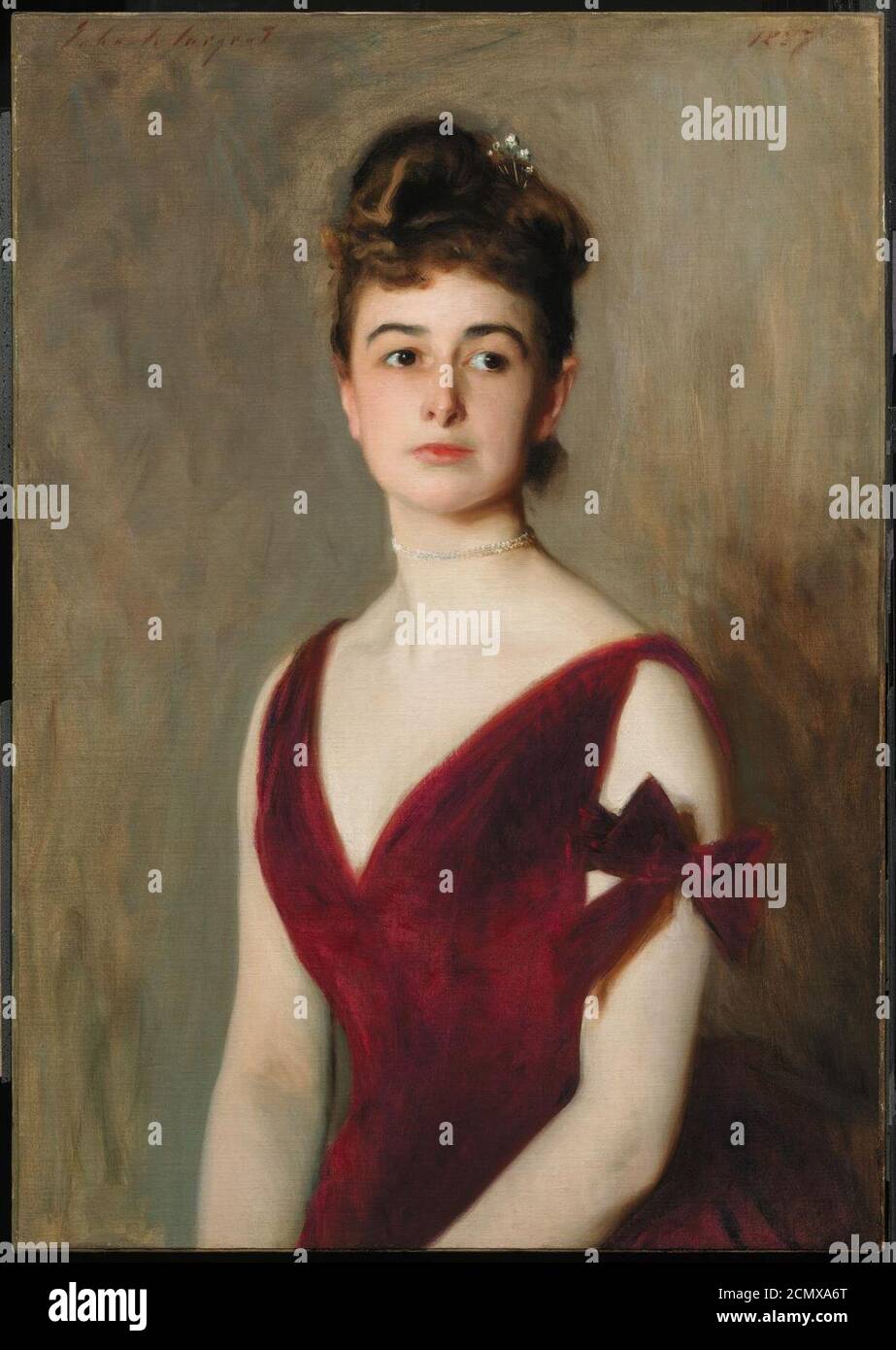 John Singer Sargent - Mrs. Charles E. Inches (Louise Pomeroy Stock ...