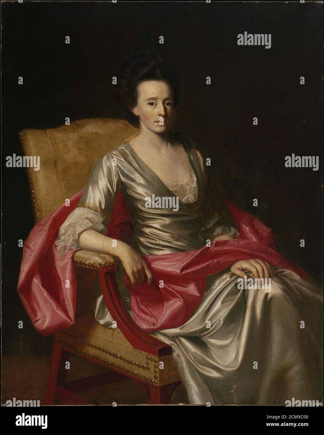 John Singleton Copley - Mrs. Timothy Rogers (Lucy Boylston Stock Photo ...