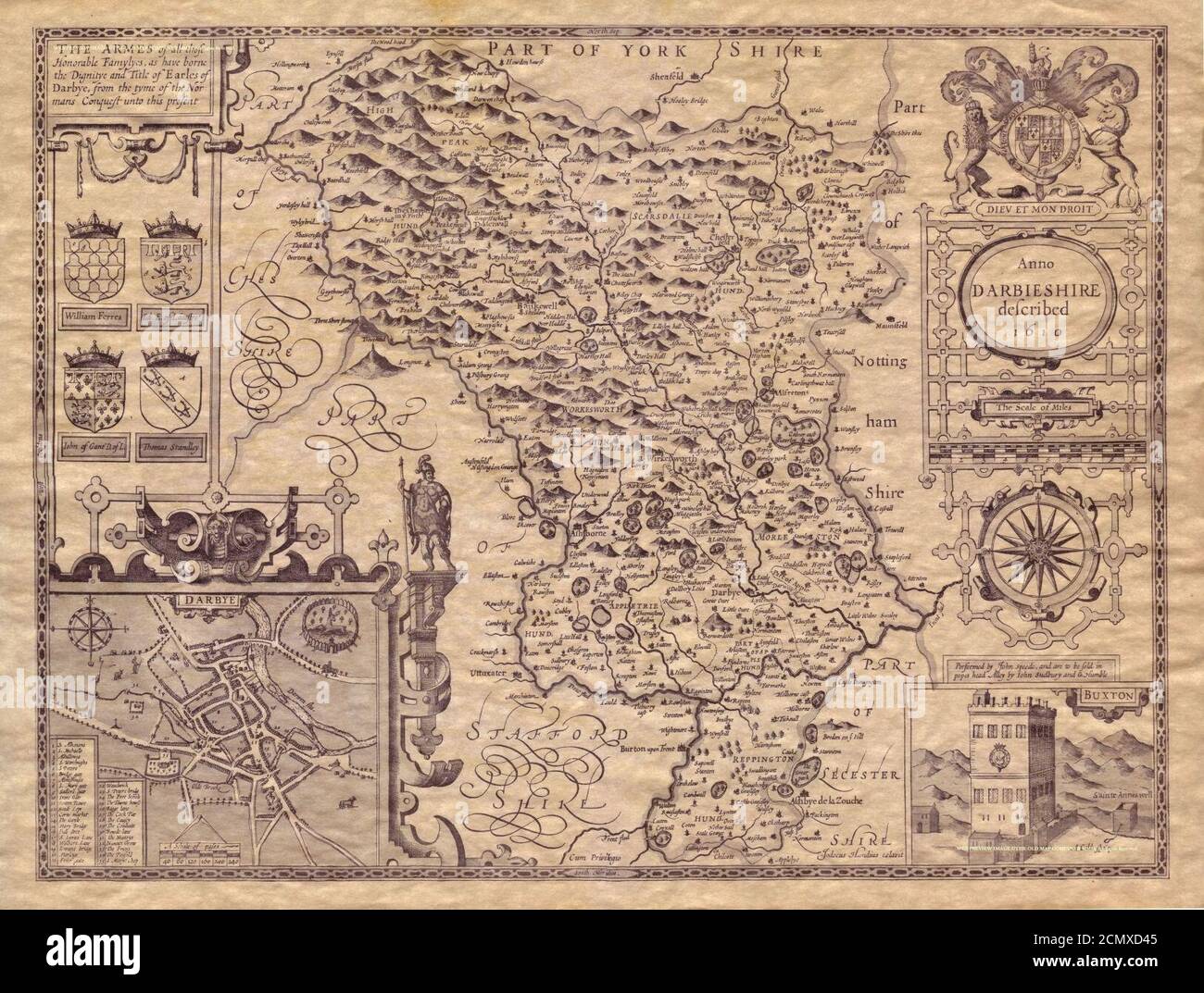 John Speed Map 1610 High Resolution Stock Photography and Images - Alamy