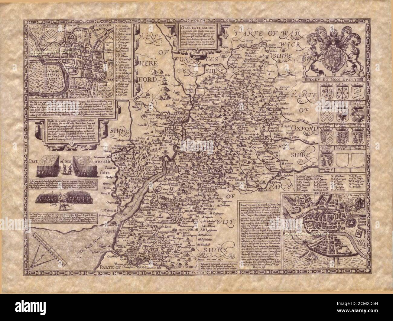 John speed map 1610 hi-res stock photography and images - Alamy