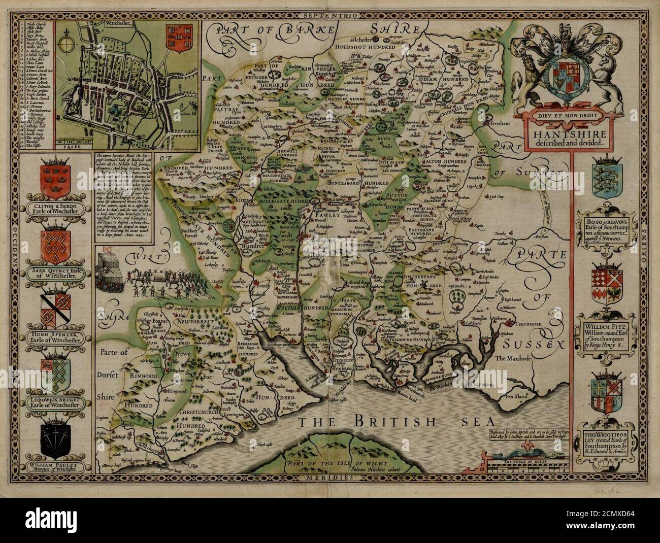 John speed map hi-res stock photography and images - Alamy