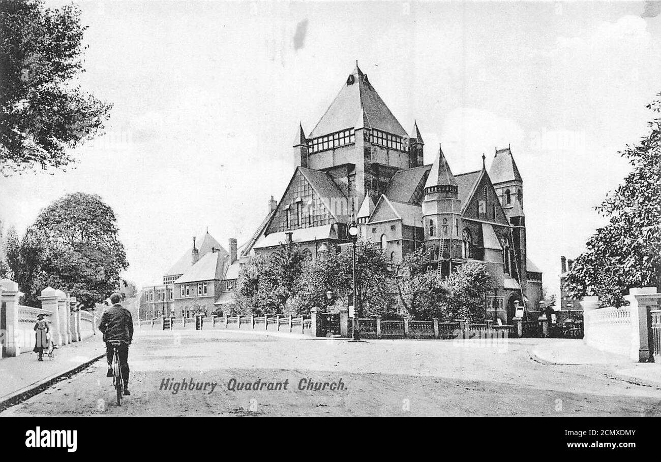 John Sulman, Congregational Сhurch and schools, Highbury Quadrant ...