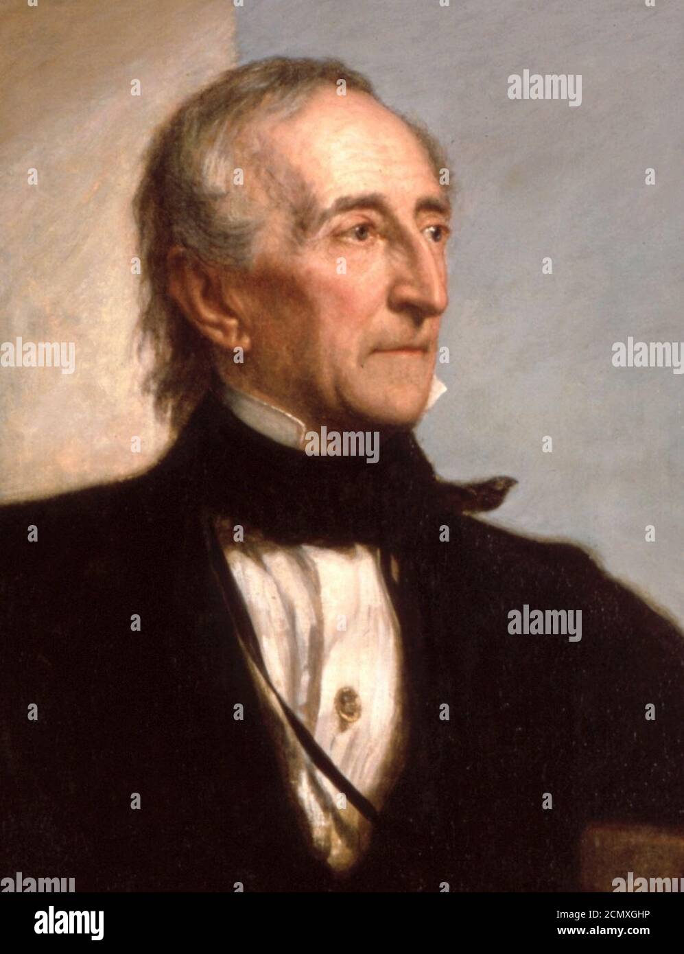 John Tyler crop Stock Photo - Alamy