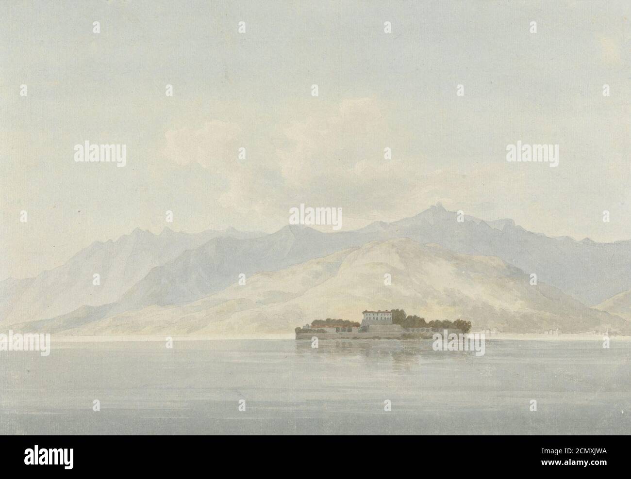 John Warwick Smith - Isola Madre, Lago Maggiore Stock Photo - Alamy