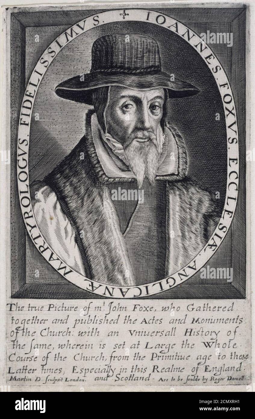 John foxe hi-res stock photography and images - Alamy