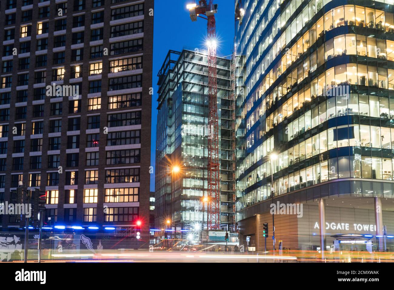 One Braham construction site Stock Photo - Alamy