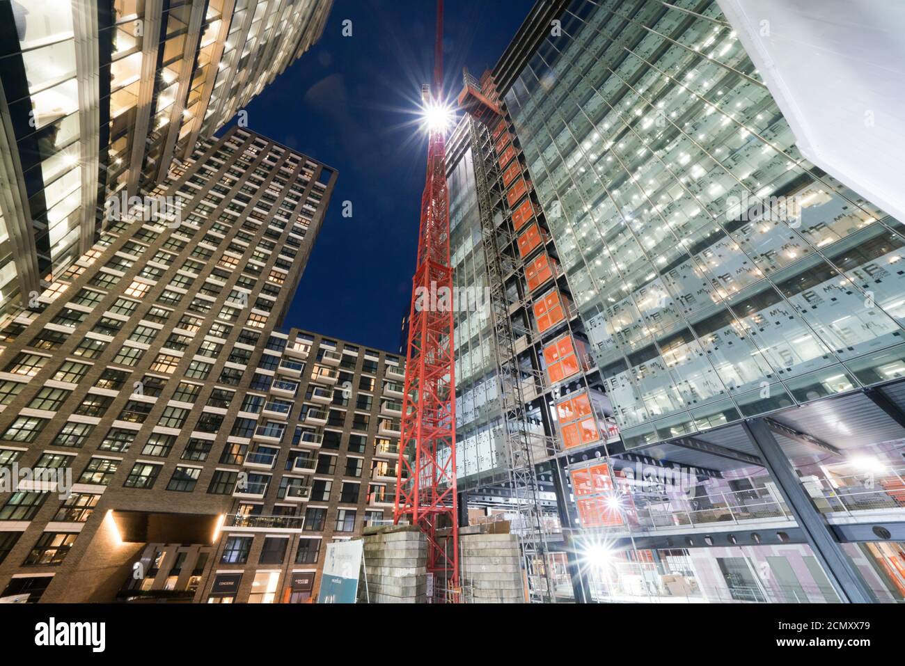 One Braham construction site Stock Photo - Alamy