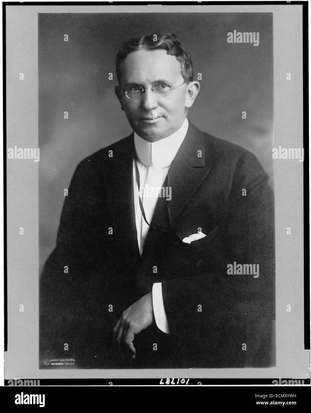 Johnson Newlon Camden, half-length portrait, facing slightly left Stock ...