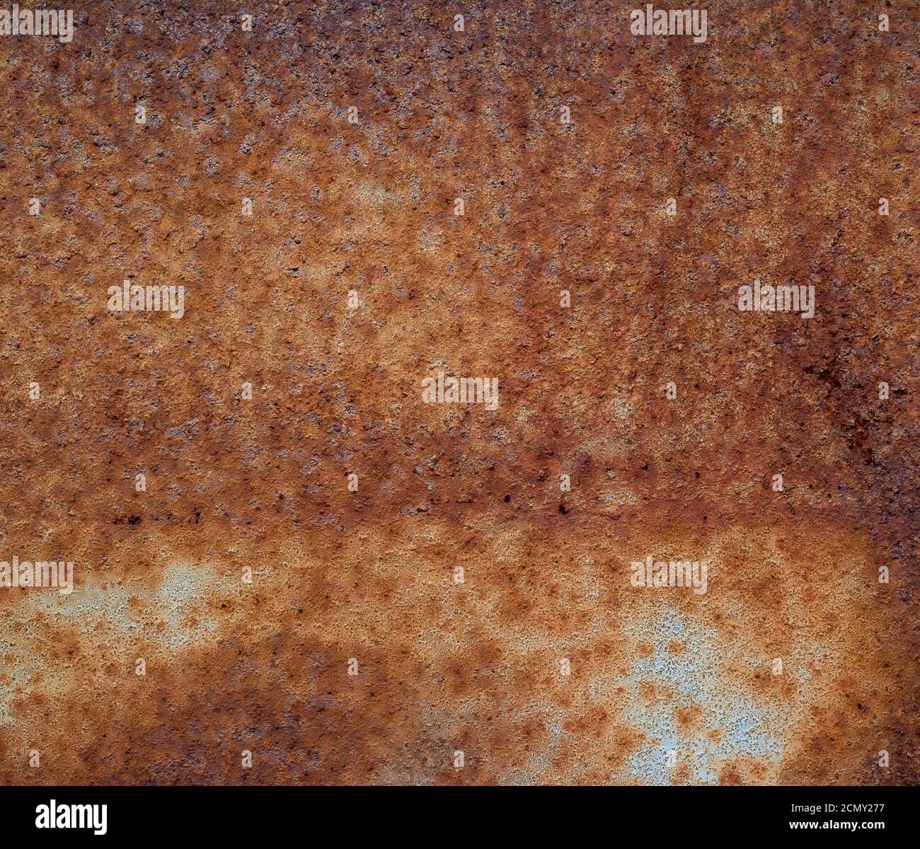 iron texture of rusty sheet with remains of blue paint Stock Photo - Alamy