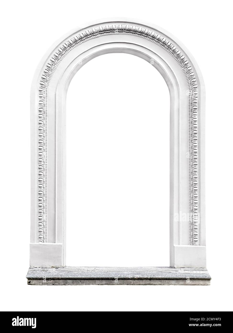 Arch of white stone Cut Out Stock Images & Pictures - Alamy