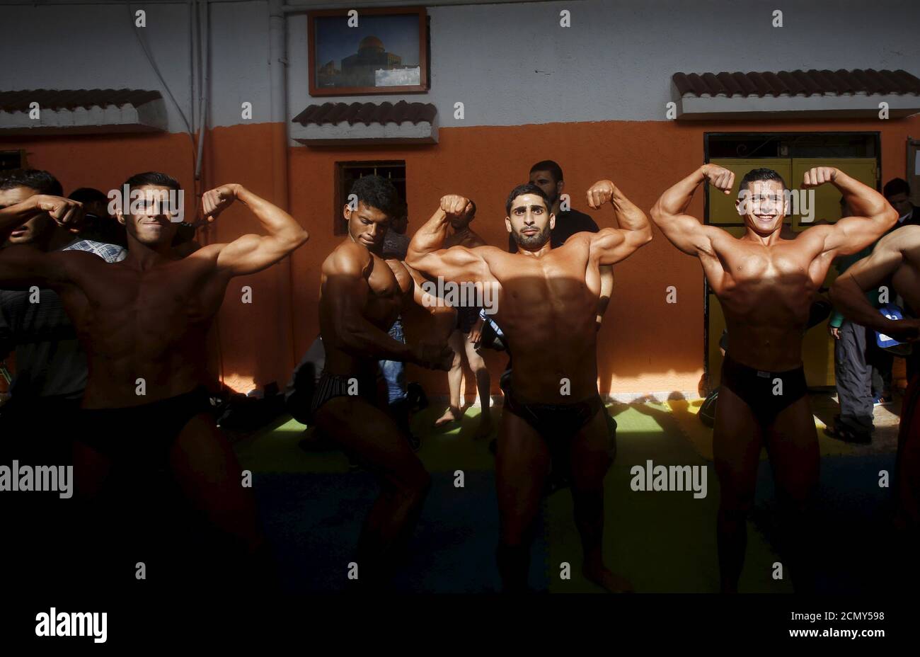 Palestinian contestants hi-res stock photography and images - Alamy