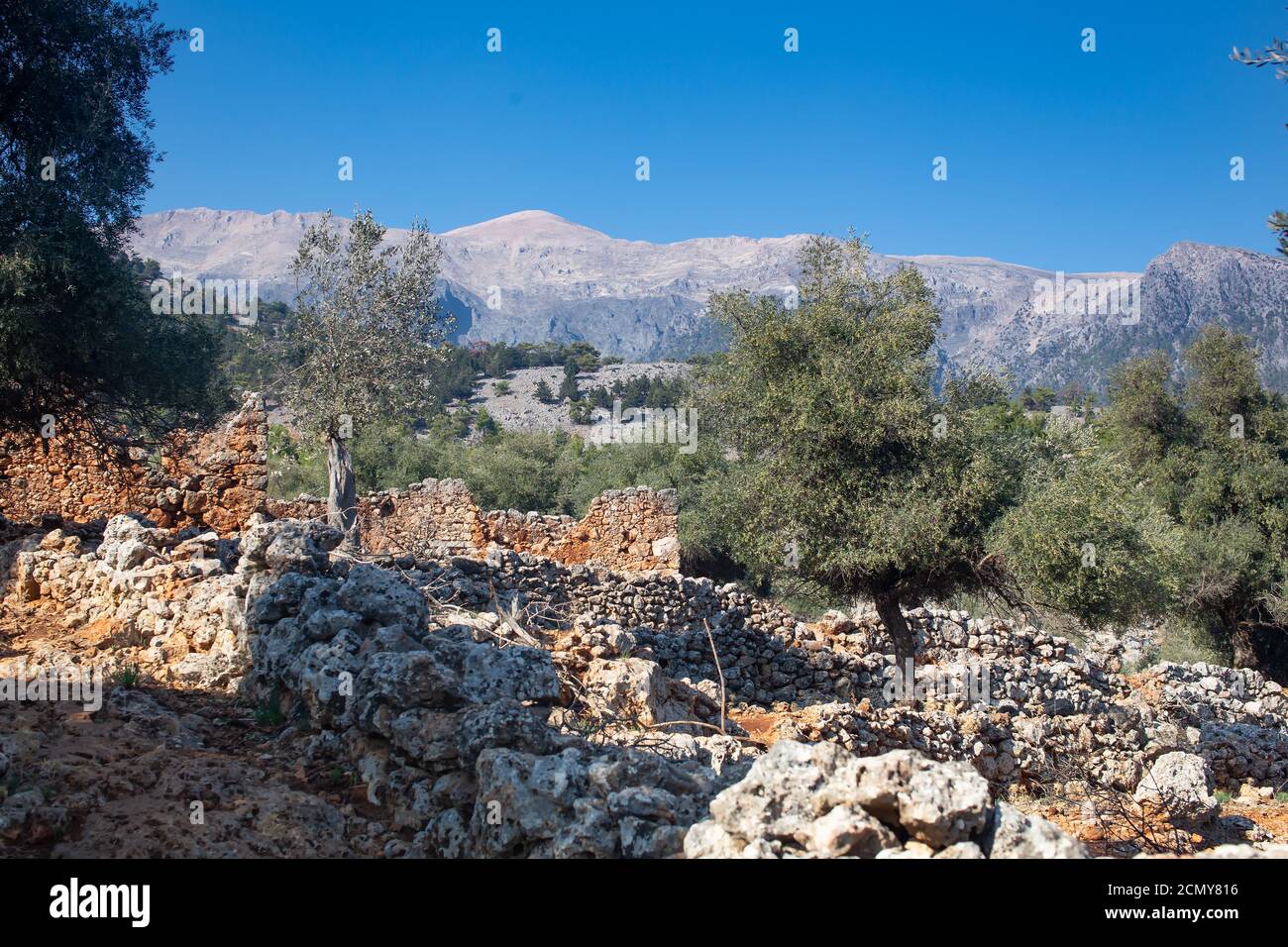 Aradena - Crete Stock Photo - Alamy