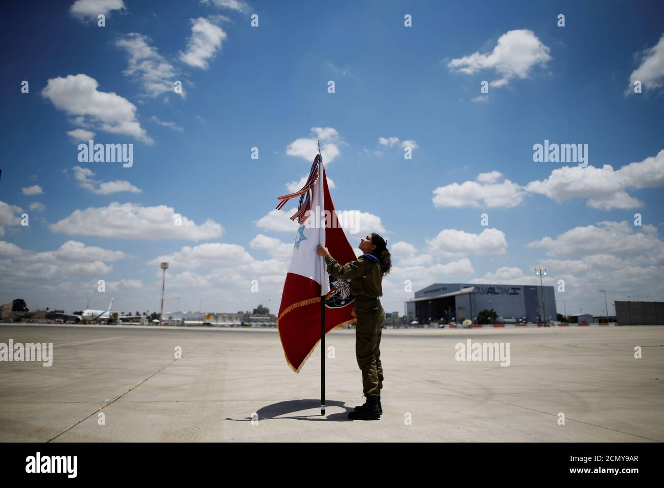 Israel defense forces flag hi-res stock photography and images - Alamy