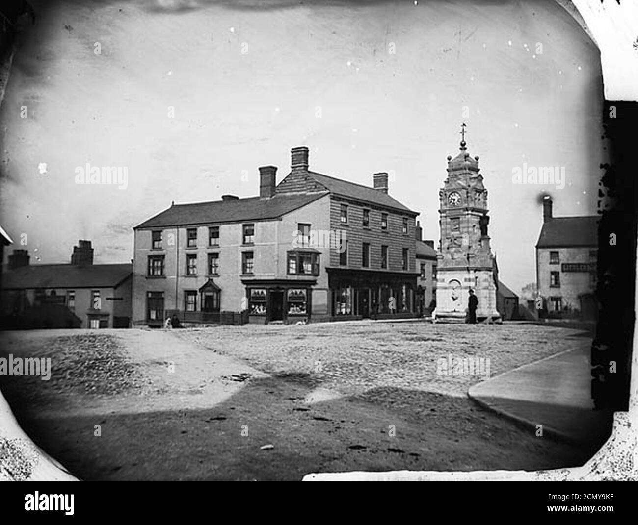 Jones' shop Rhuthun Stock Photo - Alamy