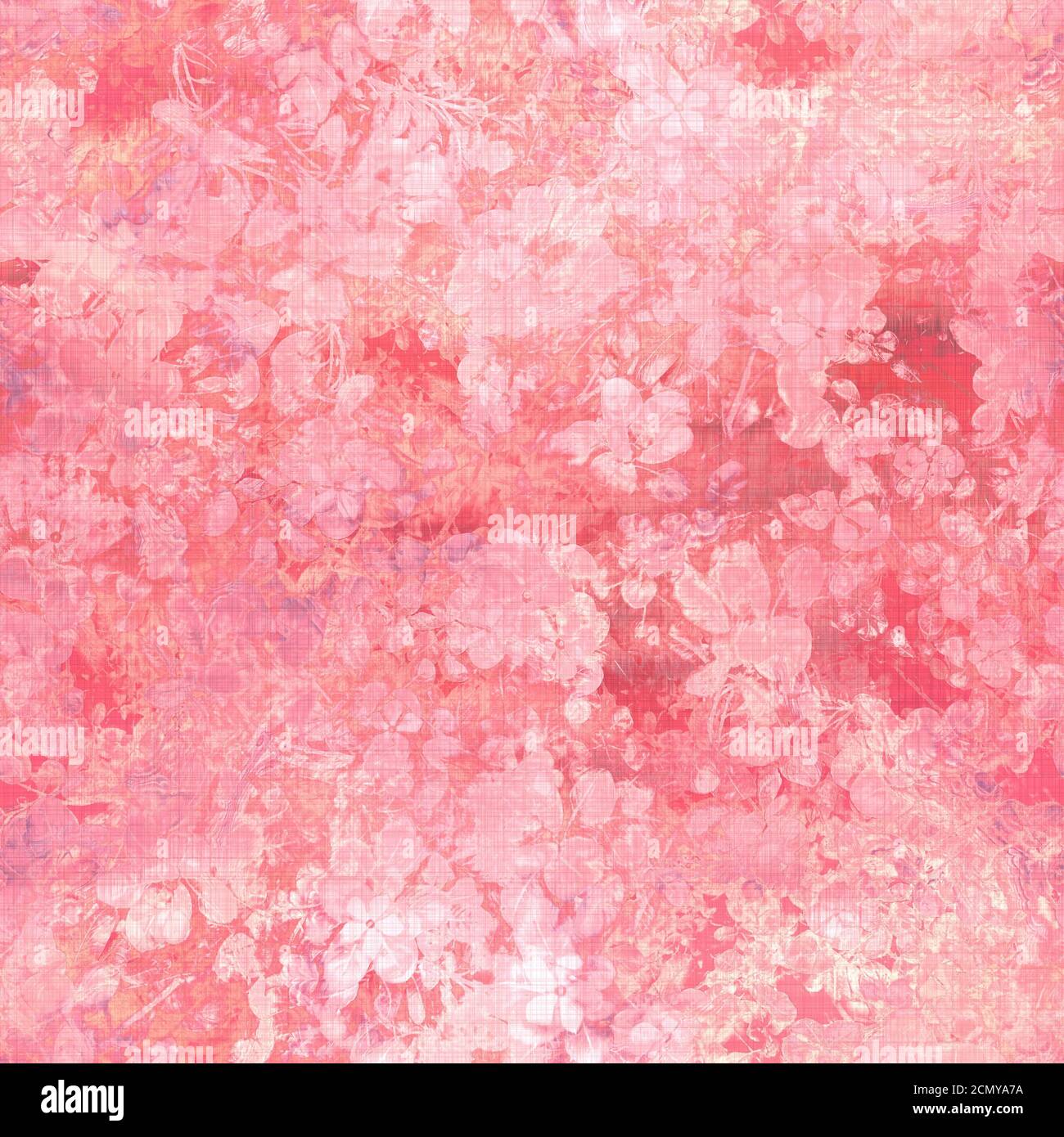 Coral pink girly sweet seamless pattern texture Stock Photo - Alamy