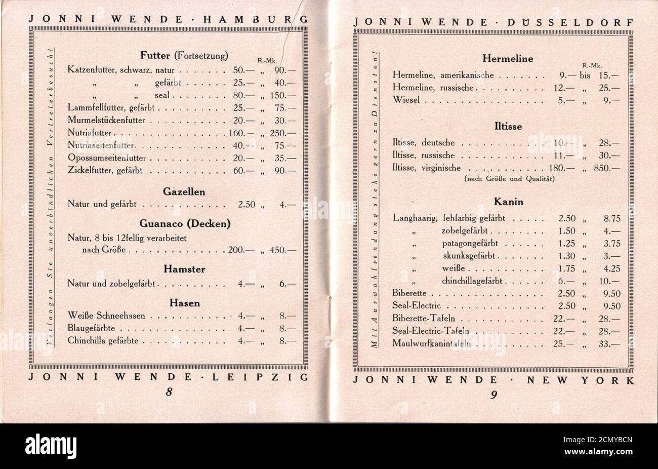 Preisliste hi-res stock photography and images - Alamy