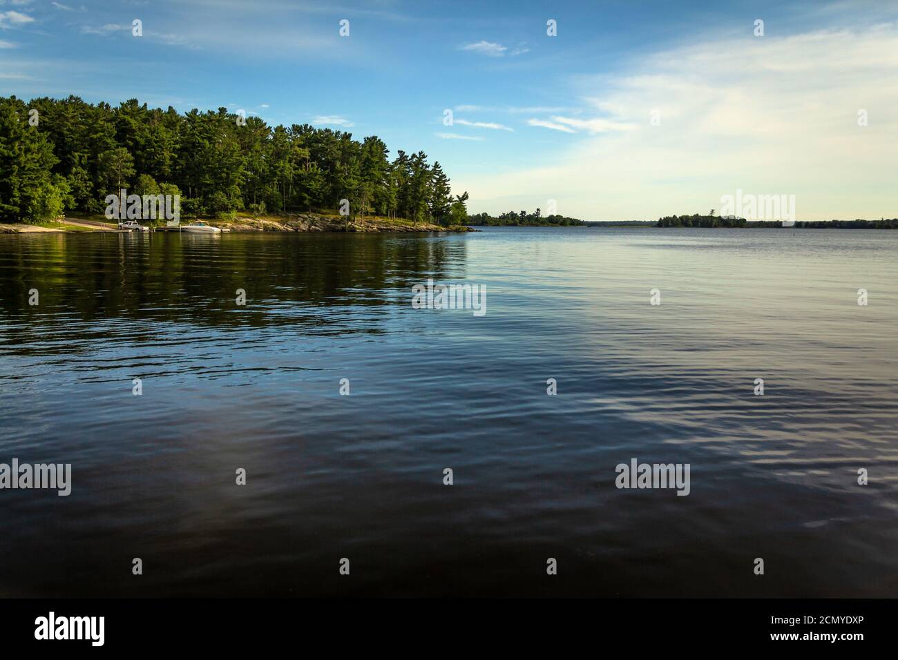 The shores of Lake Kabetogama in Voyageurs National Park, Minnesota ...