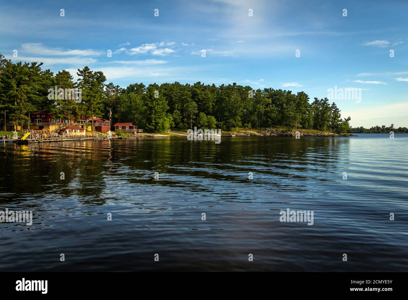 The shores of Lake Kabetogama in Voyageurs National Park, Minnesota ...