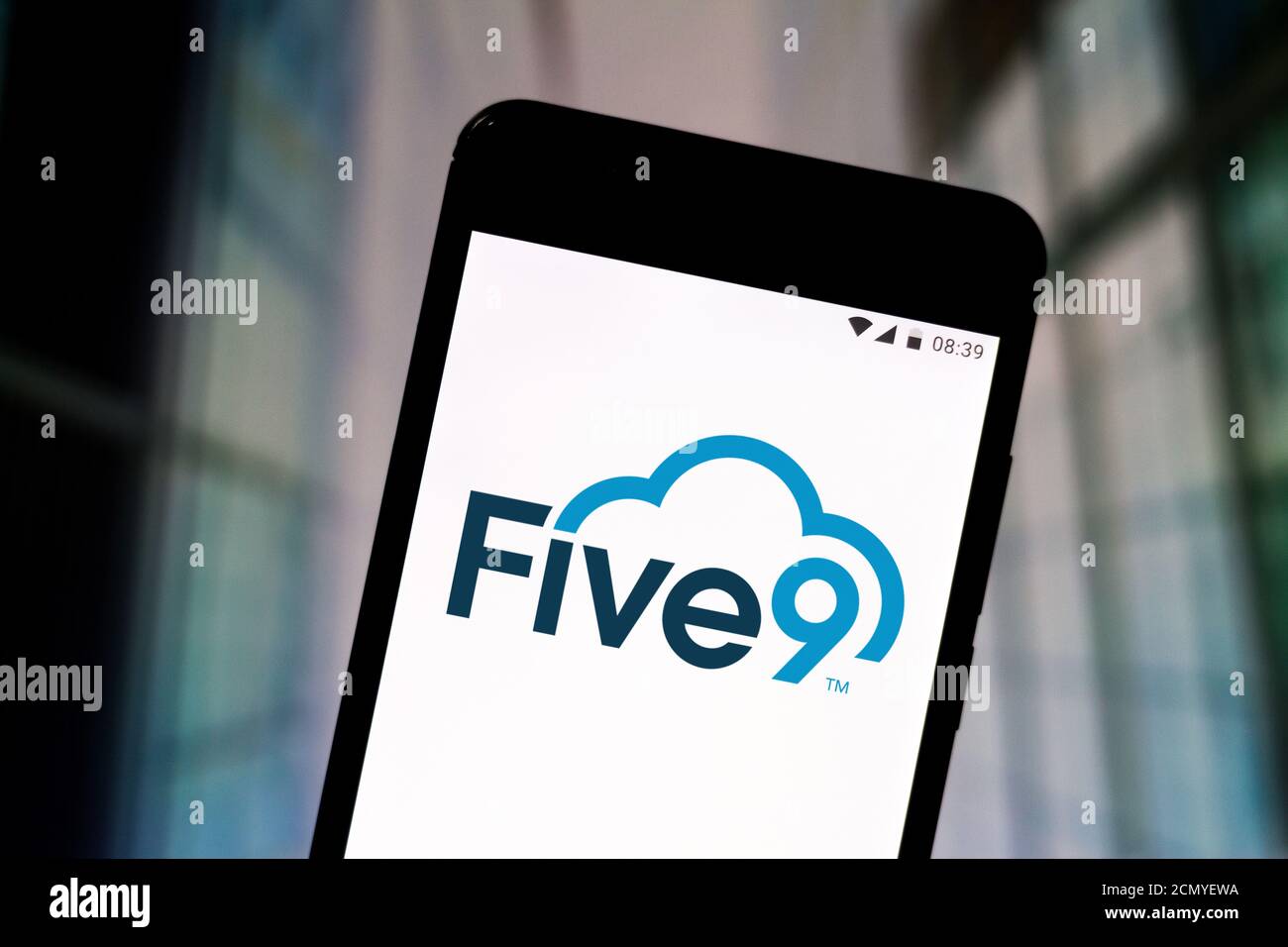 Five9 logo hi-res stock photography and images - Alamy